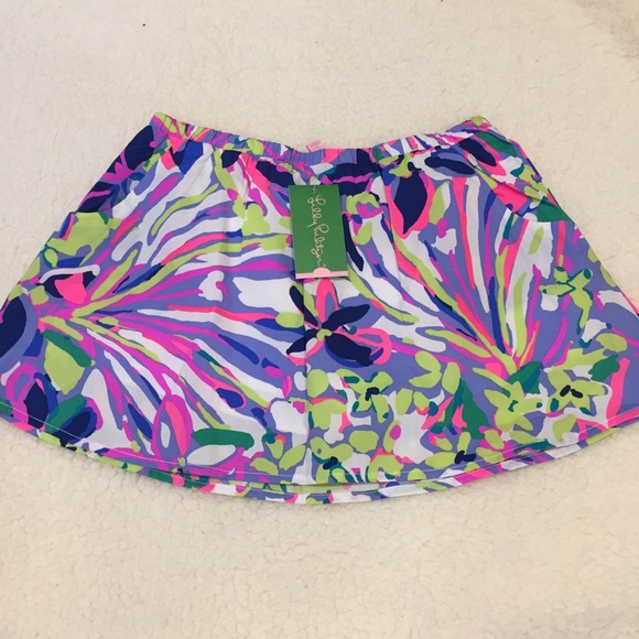 Lilly Pulitzer | Bottoms | Nwt Lilly Pulitzer Sam Skort Havin A Blast ...